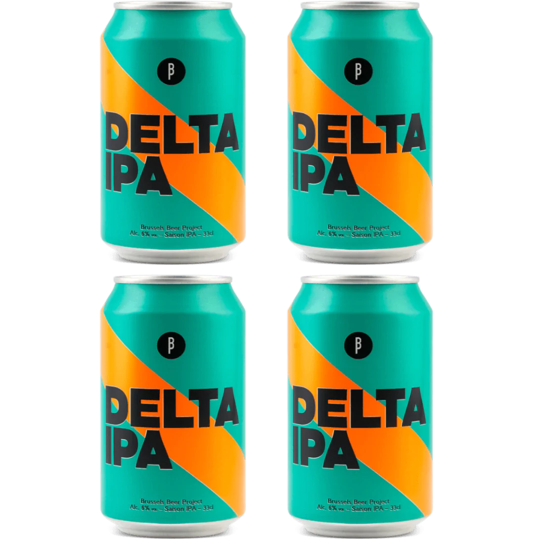 Pack x4 IPA Delta 1.32L Brussels Beer Project | -20% sur Kazidomi