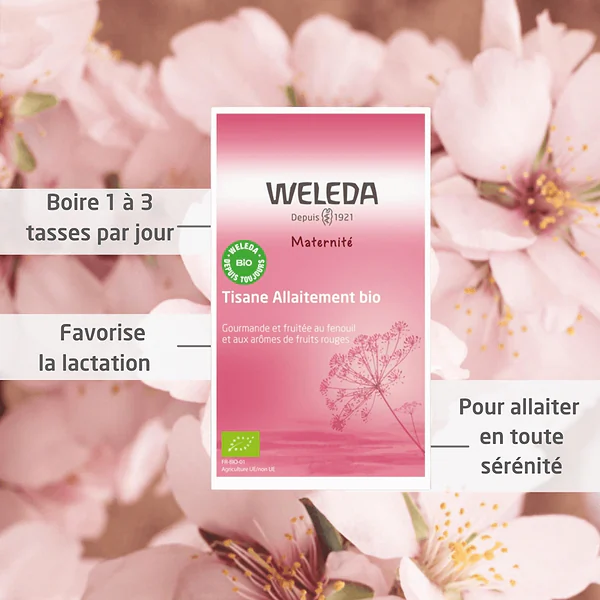 Nursing tea Red Fruits Weleda|Kazidomi