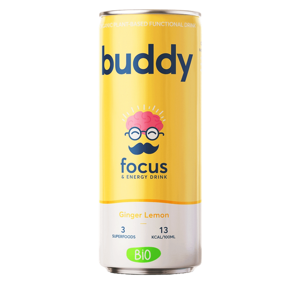 Energy Drink Lemon Ginger Organic