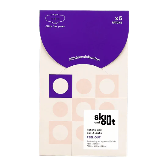 Purifying nose patches 25g Skin and Out |Kazidomi