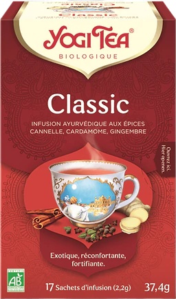 Acheter Yogi Tea Classique tisane bio