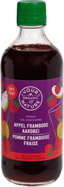 Acheter Jus Concentré Fraise Framboise Sain Bio Your Organic Nature