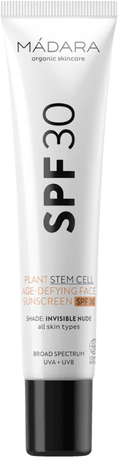Plant Stem Cell Sunscreen Face SPF 30 Organic