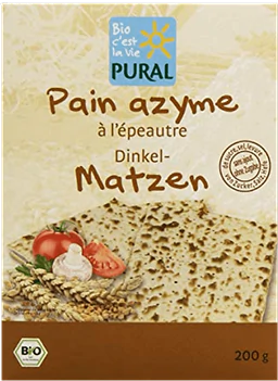Acheter Pain Azyme épeautre Bio Pural