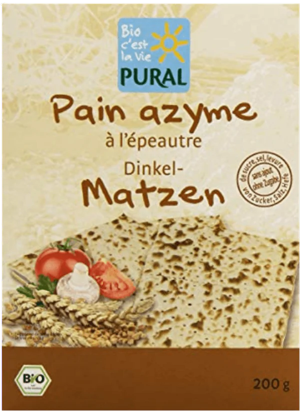 Acheter Pain Azyme épeautre Bio Pural