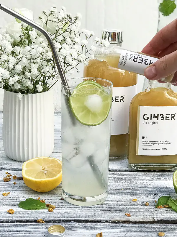 Ginger Concentrate Organic 20ml Gimber | -18% on Kazidomi