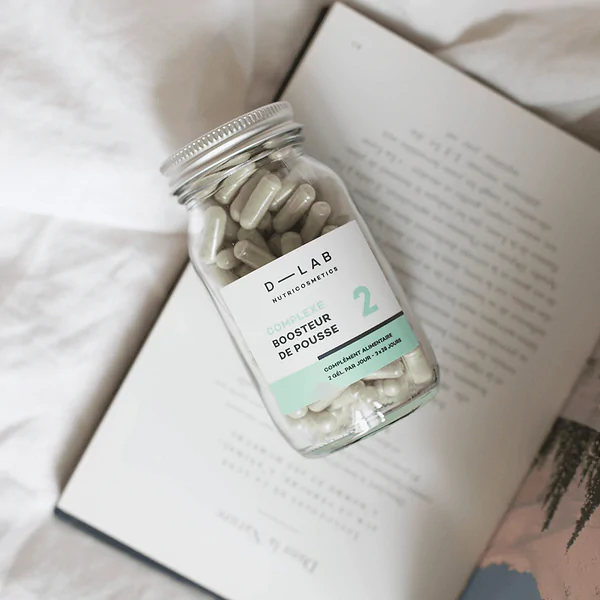 Complexe Pousse Cheveux Cure 3 mois Bio 168 gelules D-LAB Nutricosmetics | -20% sur Kazidomi