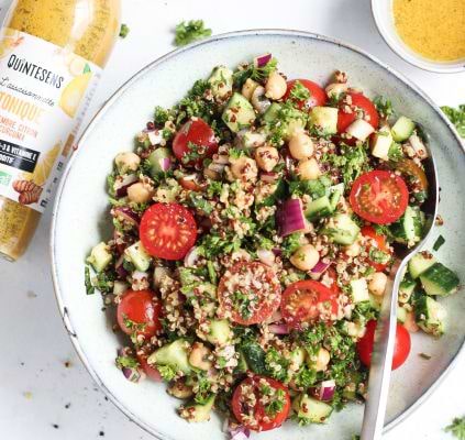 Salade de quinoa colorée (IG bas) | Recette Kazidomi