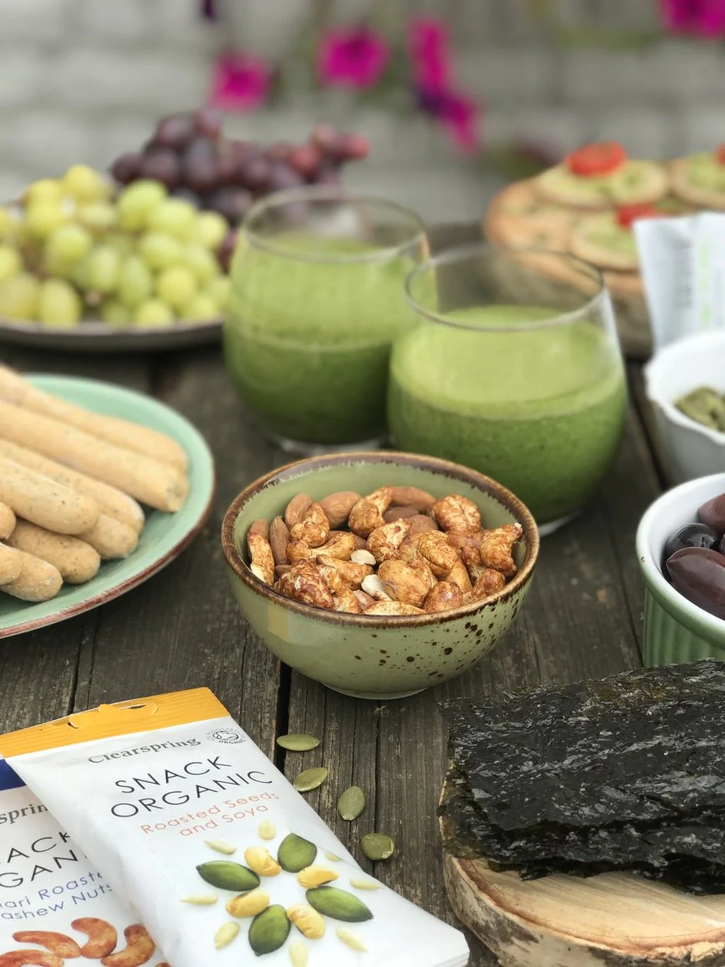 Les produits Clearspring s'invitent à l'apéro