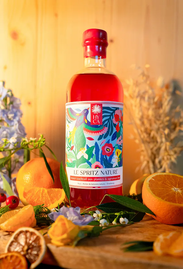 Natural spritz organic Bitter 700ml Hyca |Kazidomi