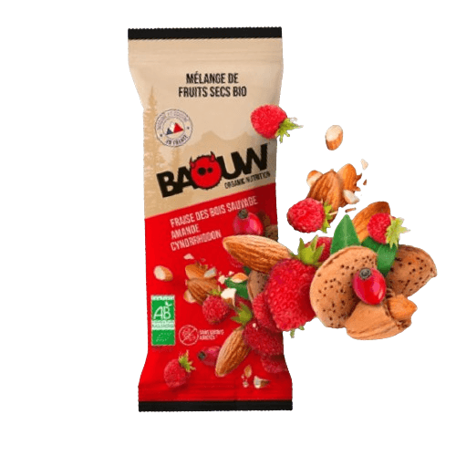 Mélange de fruits secs Fraise des Bois Sauvage Amande Cynorrhodon