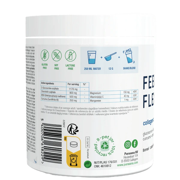 Feel flexible joint collagen lemon