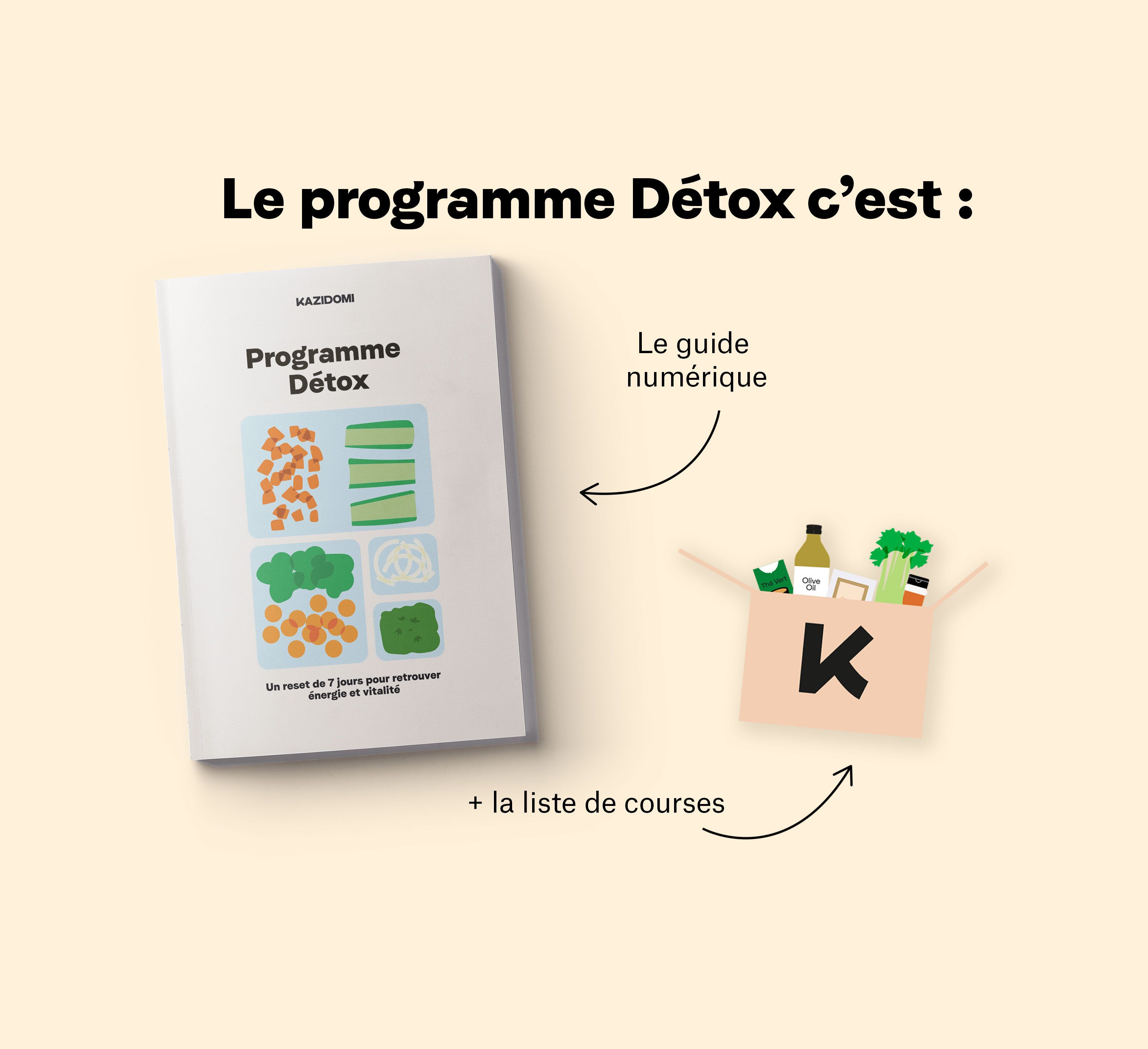 Notre programme détox - Kazidomi
